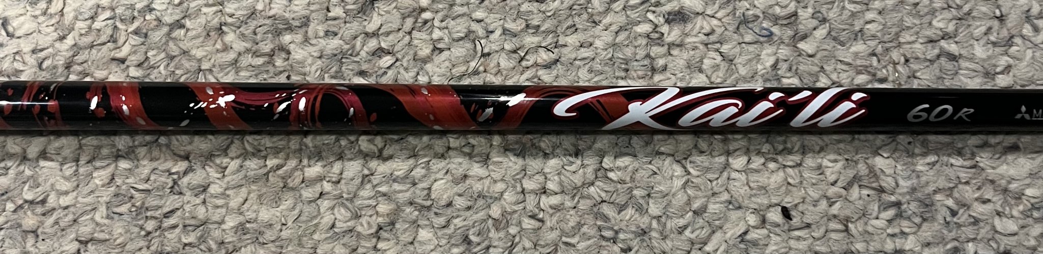 New Kai’Li Red 60r driver shaft - Buy, sell or trade new & used golf gear